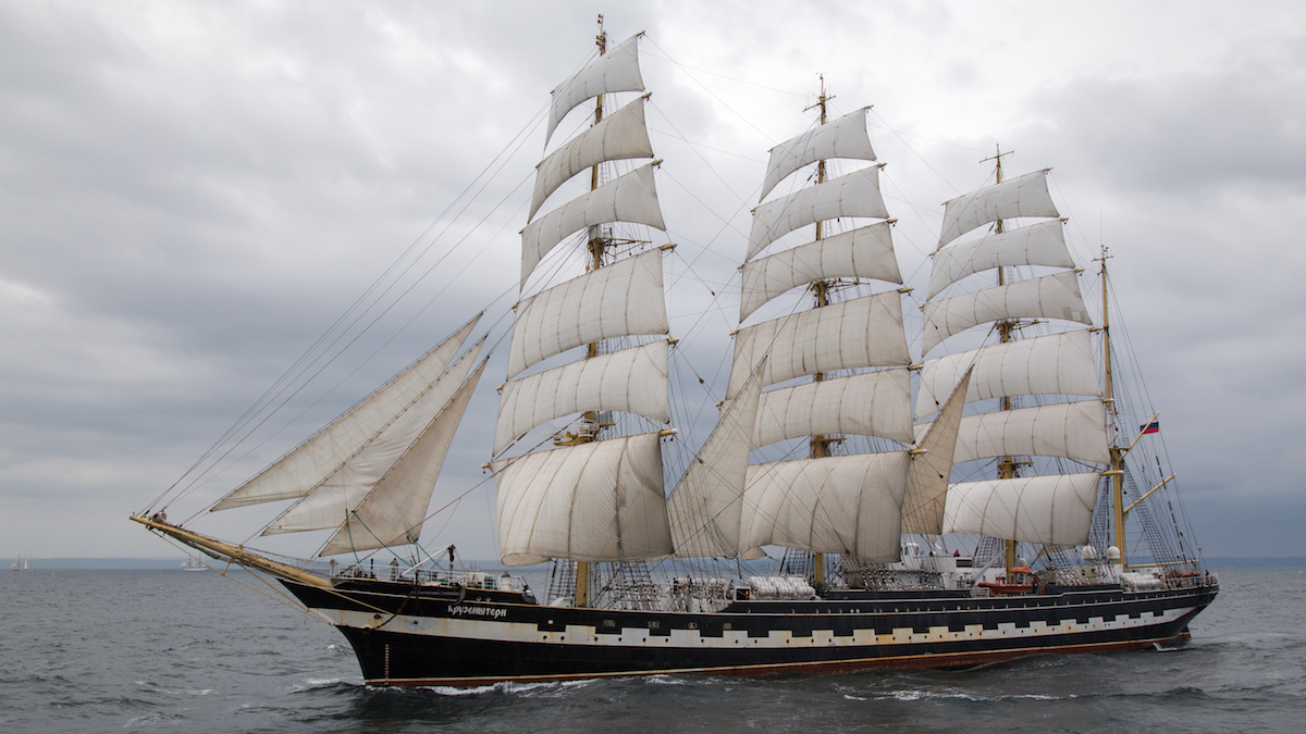 O celebră navă rusească vine în Constanța, la Regata Marilor Veliere ...