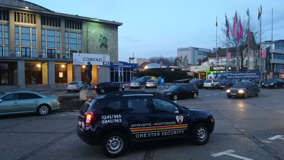 Echipaj One Star Security la datorie. FOTO OSS – CTnews