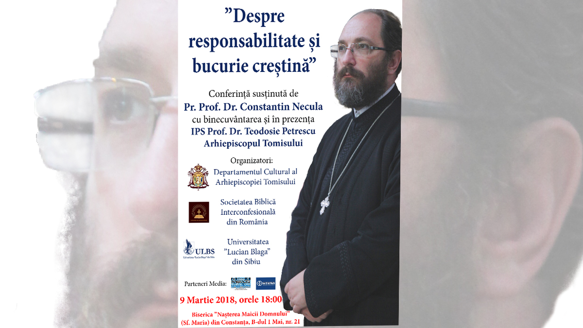 Părintele Constantin Necula conferențiază la Constanța – CTnews