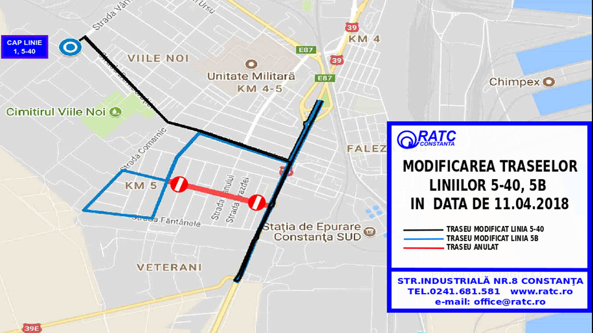 deviere traseu – CTnews