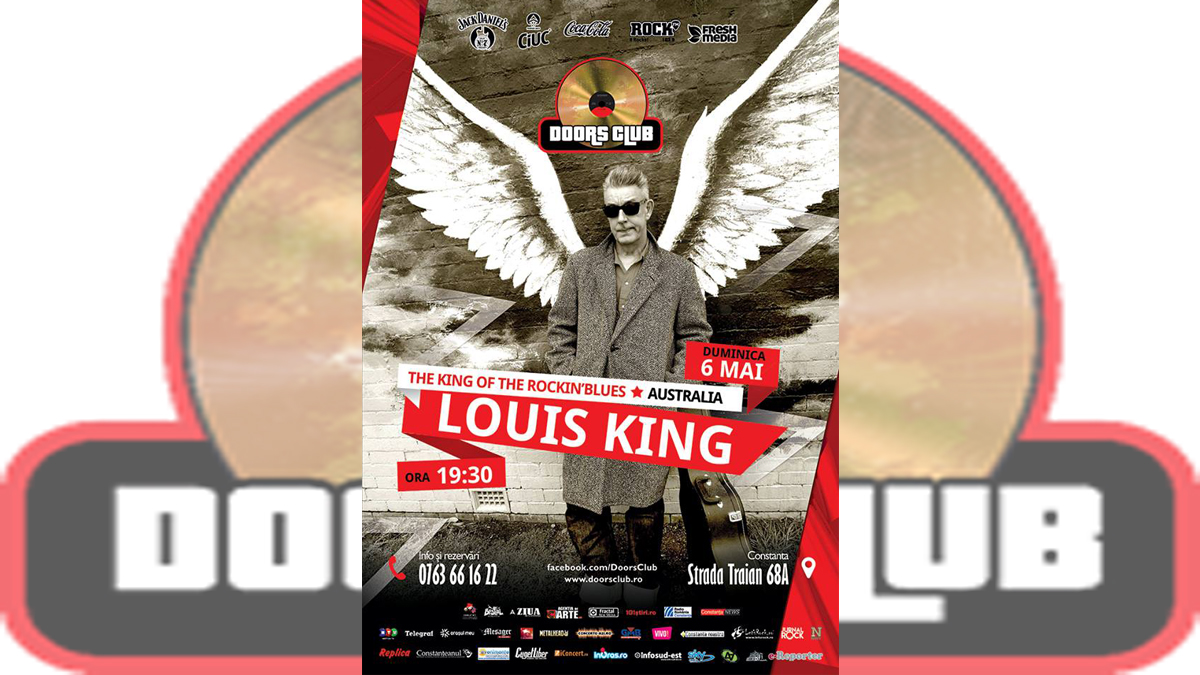 Louis King – “The King of the Rockin’ Blues” din Australia cântă pe ...