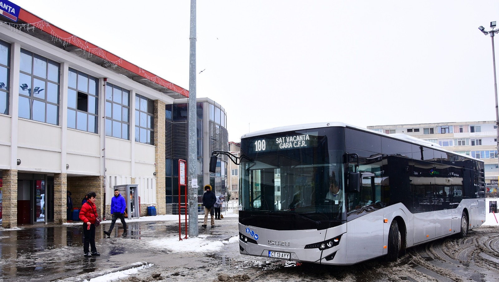 RATC Constanța introduce al treilea lot de autobuze Isuzu, astfel că ...