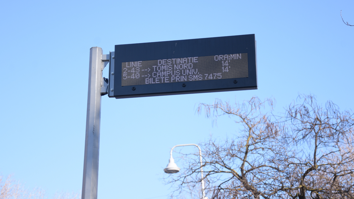 RATC Constanța instalează panouri informative în stațiile de autobuz ...