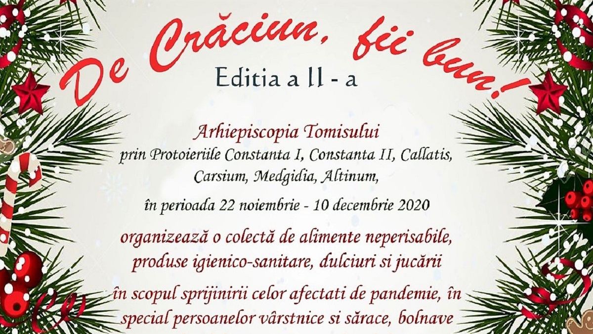 Afis De Craciun Fii Bun Ctnews