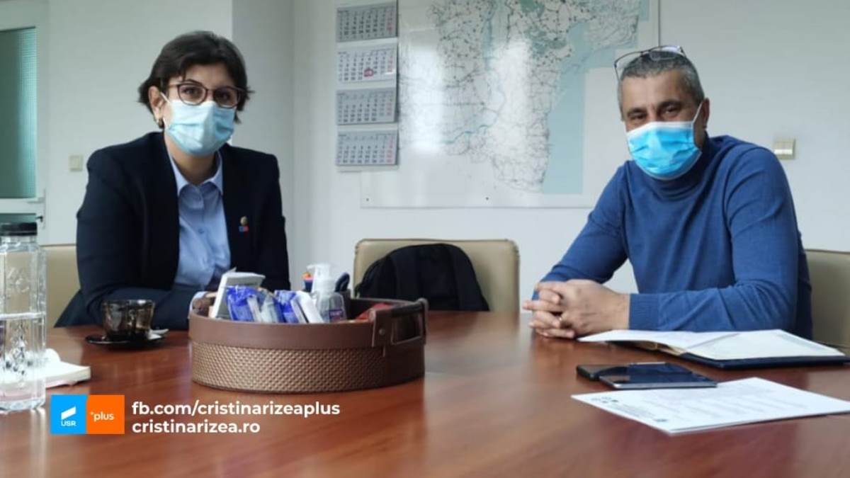 Deputatul USR-PLUS Cristina Rizea a discutat cu directorul DRDP ...