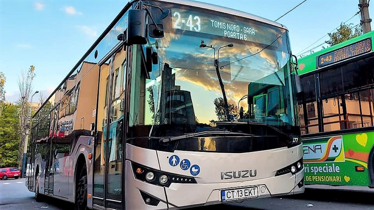 Toate autobuzele CT BUS vor circula în zilele de 23 și 24 ianuarie în program de weekend – CTnews