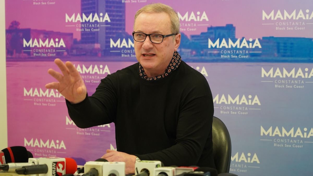 George Măndilă, președintele OMD Mamaia Constanța. FOTO Adrian Boioglu ...