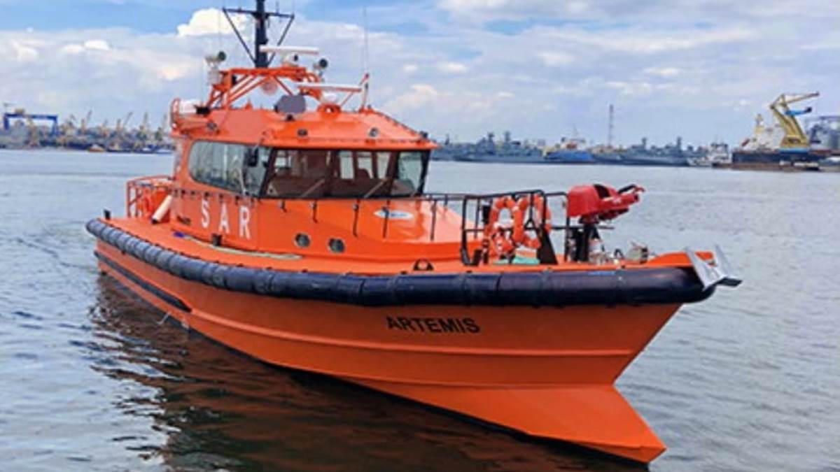 O nouă misiune Medevac pentru SAR Artemis. A fost preluat un marinar ...