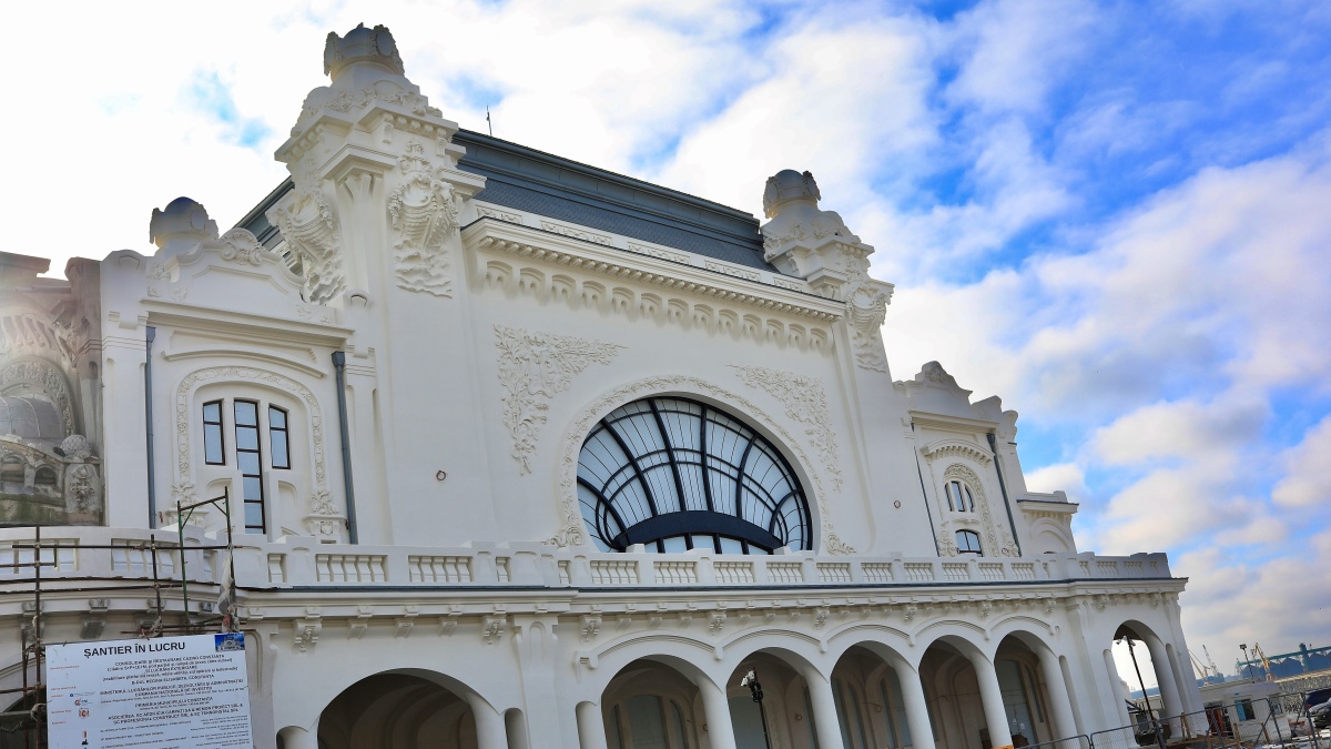 FOTO Cazinoul din Constanța, aproape reabilitat. OMD Mamaia Constanța ...