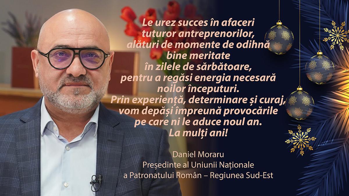 Daniel Moraru felicitare sarbatori iarna 2024 – CTnews