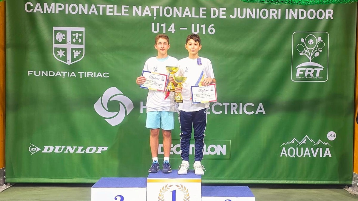 Tenismenul constănțean Andrei Timaru, campion național la dublu la ...